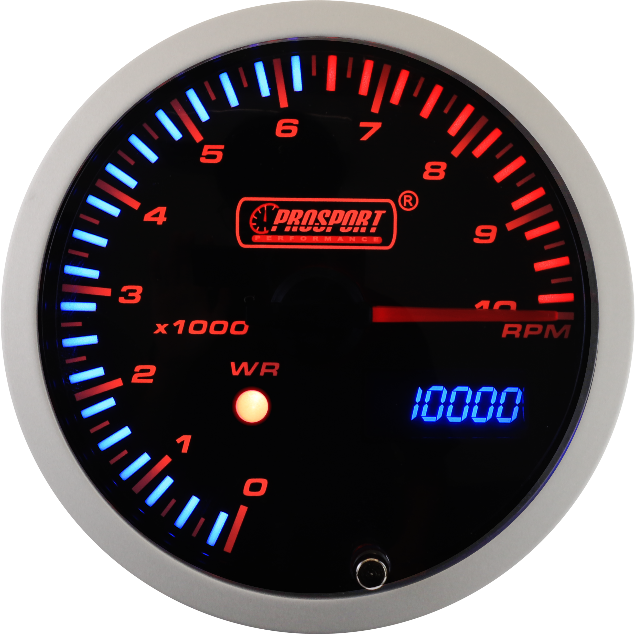Prosport JDM Series Dual Display 60mm gauges with warning feature ...