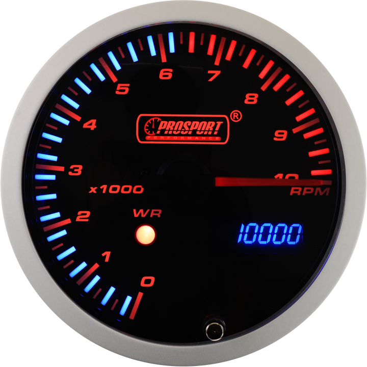 Prosport JDM Series Dual Display 60mm gauges with warning feature ...