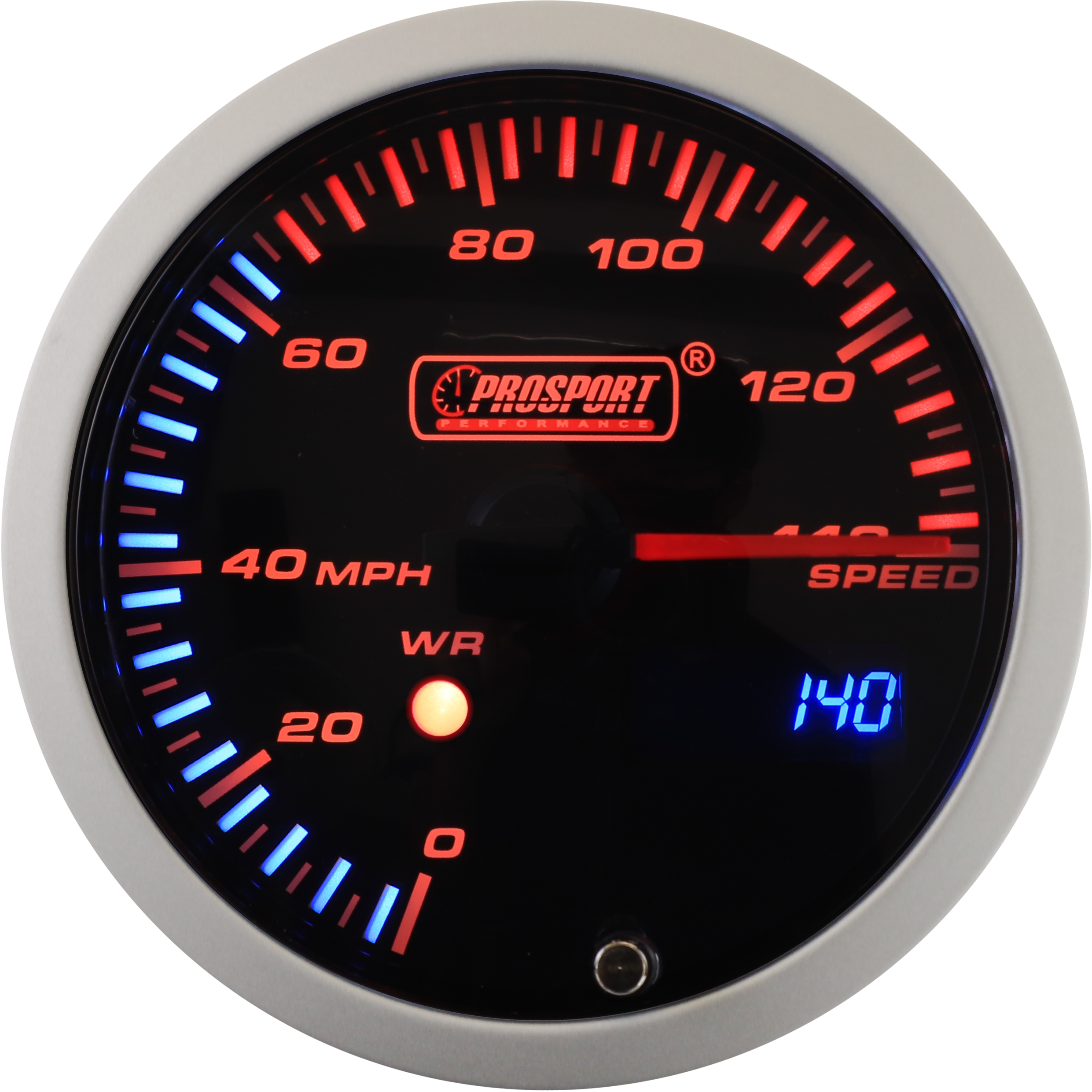 Prosport JDM Series Dual Display 60mm gauges with warning feature ...