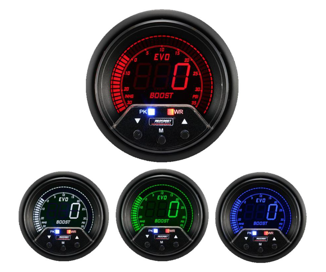 Prosport Boost gauges PSI or BAR – Prosport Gauges