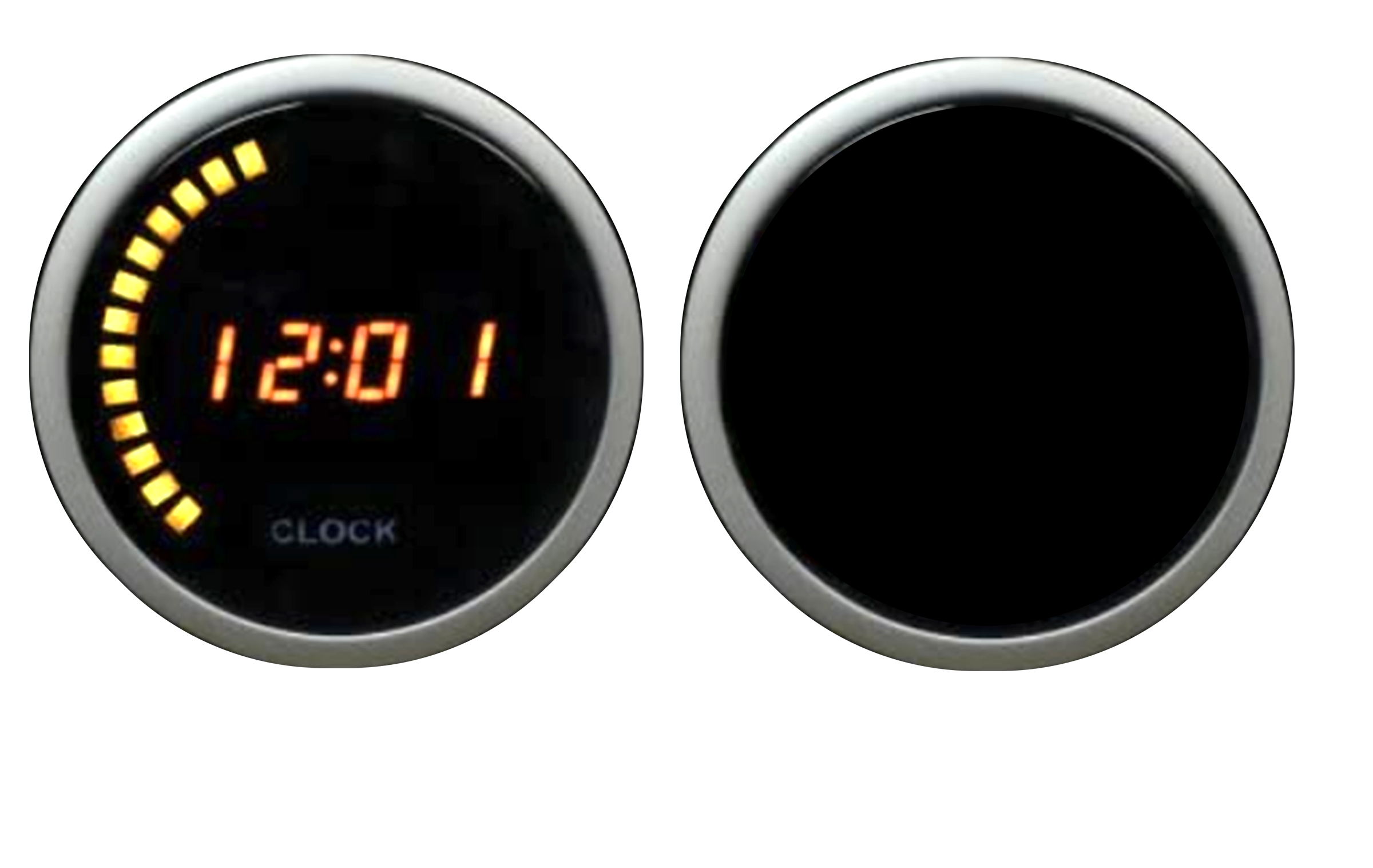 Digital clock- Prosport 12 volt Digital clock-Prosport Gauges